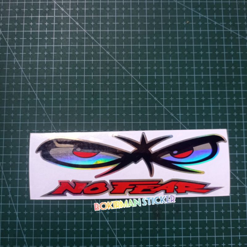 Jual STICKER NO FEAR CUTTING | Shopee Indonesia