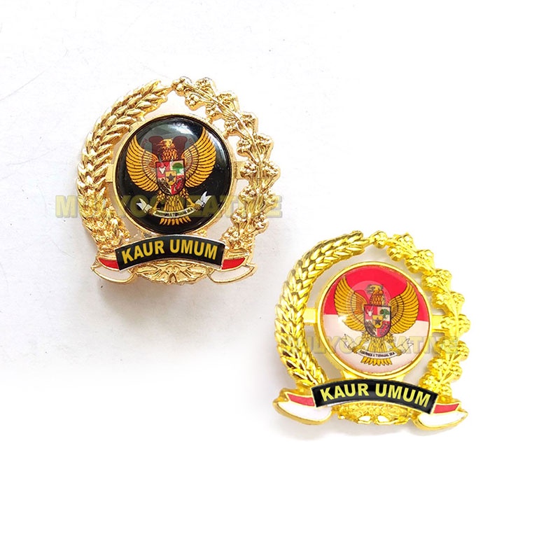 Jual Pin Kaur Umum Perangkat Desa Pin Garuda KAUR Padi Kapas Murah ...