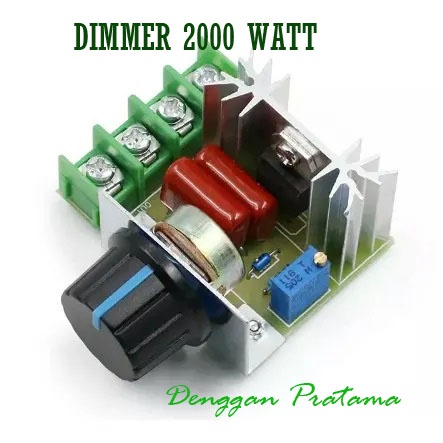 Jual Dimmer AC 220 Volt 2000 Watt Speed Controller 2000W | Shopee Indonesia