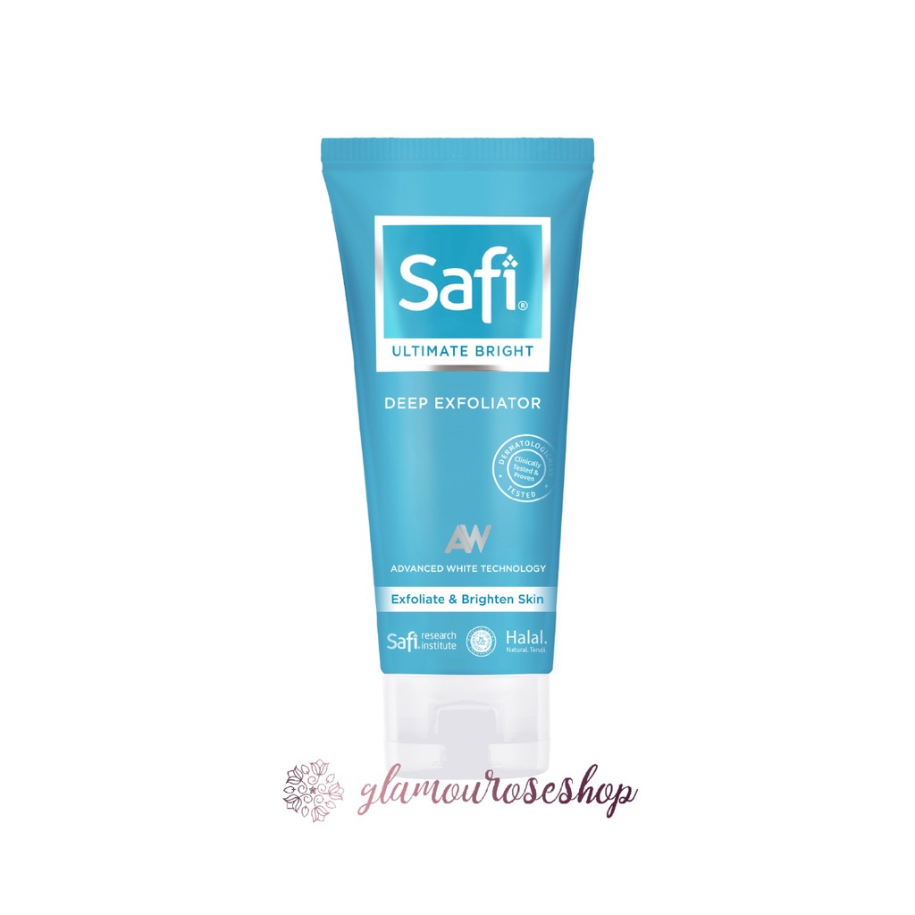 Jual ️Glamouroseshop ️ Safi Ultimate Bright Deep Exfoliator Perfectly ...