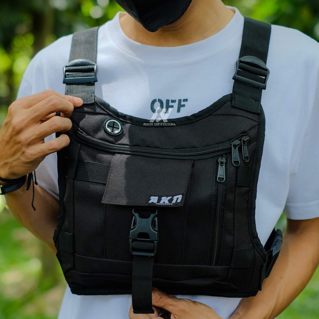 Jual AKN - TAS DADA PRIA TACTICAL FEMINIM CHEST BAG RIG BAG OUTDOOR ...