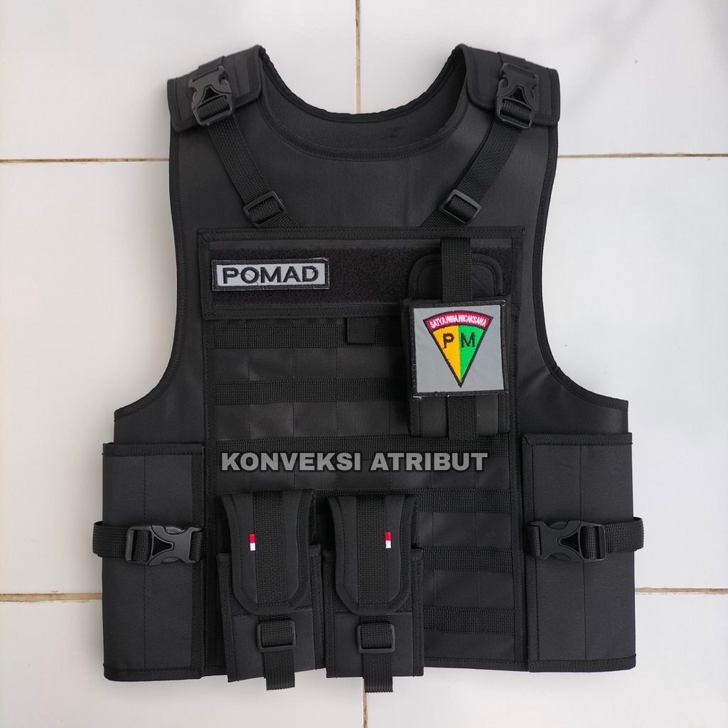 Jual rompi polisi militer hitam | Shopee Indonesia