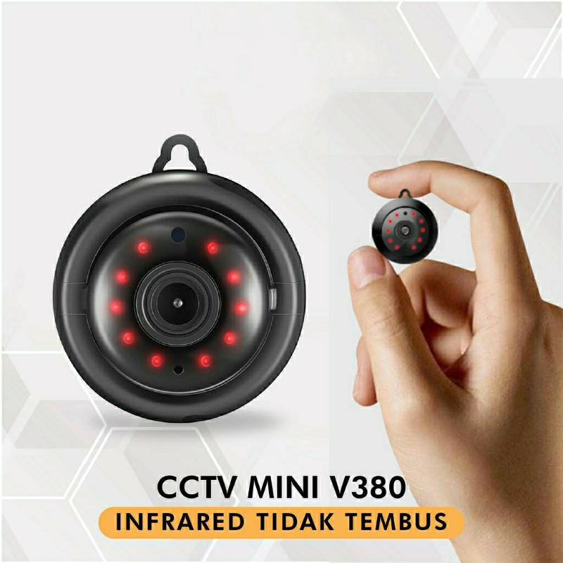 Jual Wifi Smart Net Camera v380 CCTV HD Wireless | Shopee Indonesia