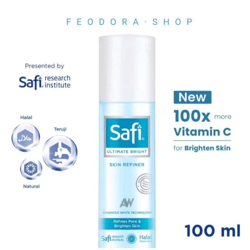 Jual Safi Ultimate Bright Skin Refiner 100ml | Shopee Indonesia