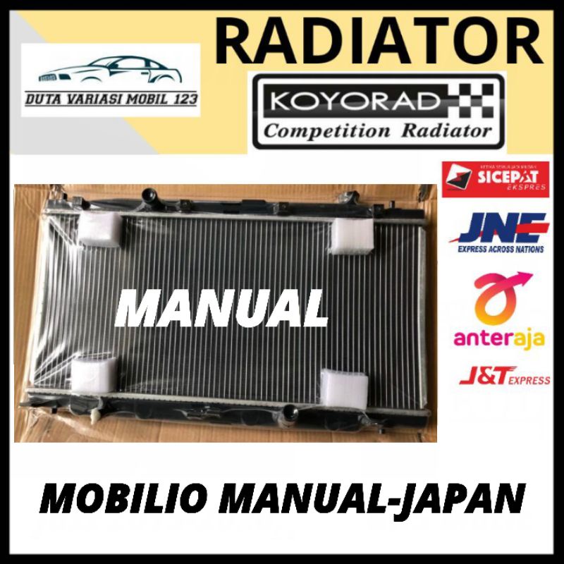 Jual Radiator Mobilio Manual - KOYORAD JAPAN | Shopee Indonesia