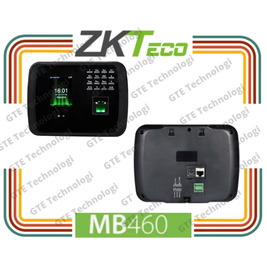 Jual Mesin Absensi Fingerprint ZKTeco MB460 - Multi Biometric ...