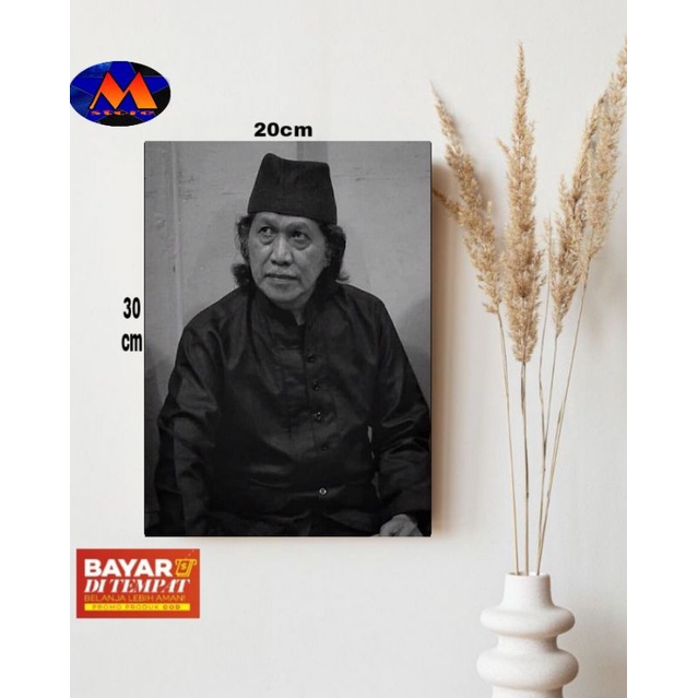 Jual HIASAN DINDING TEMA CAK NUN/POSTER KAYU GAMBAR CAKNUN/POSTER CAK ...