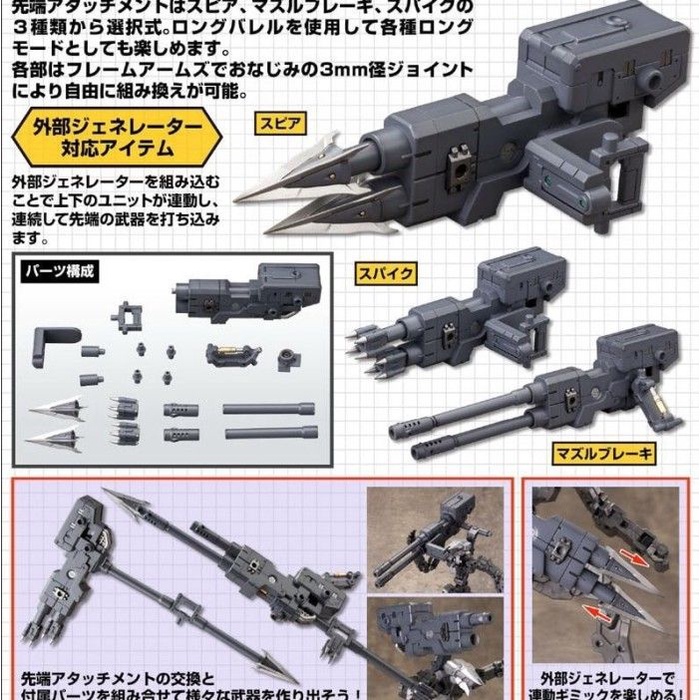 Jual Kotobukiya M.S.G MSG Weapon Violence Ram | Shopee Indonesia