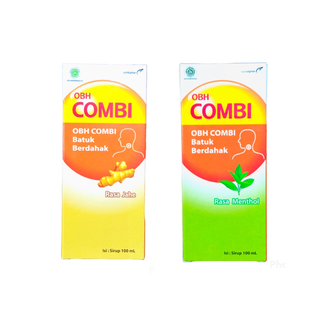 Jual OBH COMBI 100 ML RASA JAHE DAN MENTHOL | Shopee Indonesia
