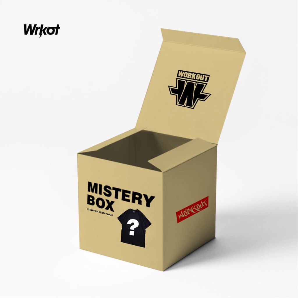 Jual Workout Streetwear Mystery Box T-Shirt Reguler Limited Edition ...