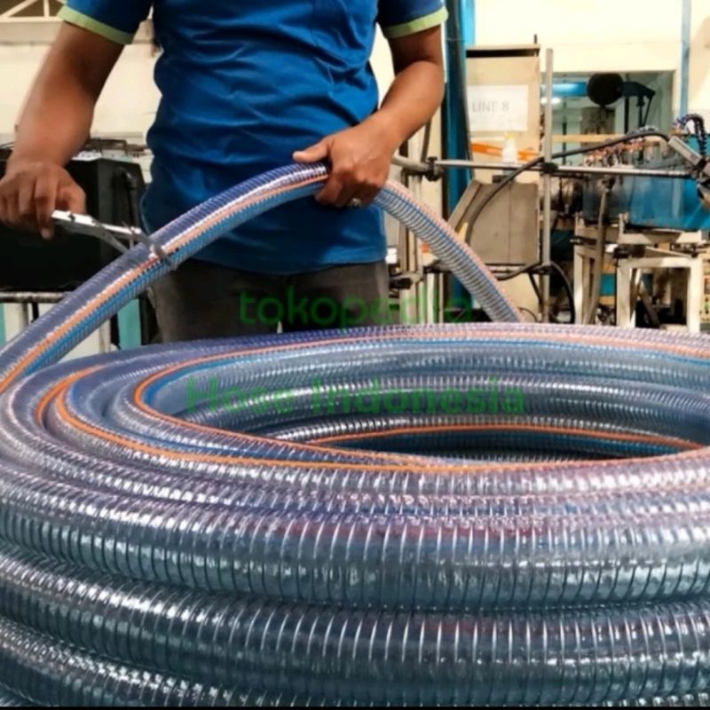 Jual Selang kawat 1 inch / PVC Spring Hose 1 inch | Shopee Indonesia