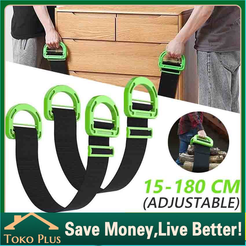 Jual (Berat maksimum: 150KG) Hand Shoulder Lifting Dolly Moving Strap ...