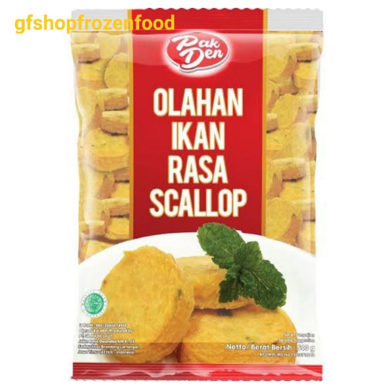 Jual Pak Den Scallop 500g / Frozen Food (khusus jawatimur) | Shopee ...