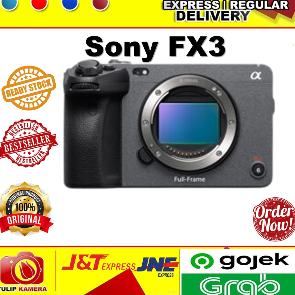 Jual Sony FX3 Full-Frame Cinema Camera Body Only | Shopee Indonesia