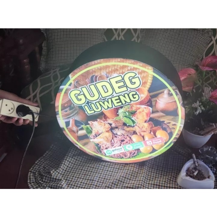 Jual NEON BOX BULAT ACRYLIC CUSTOM DISEN DAN UKURAN (COD) | Shopee ...