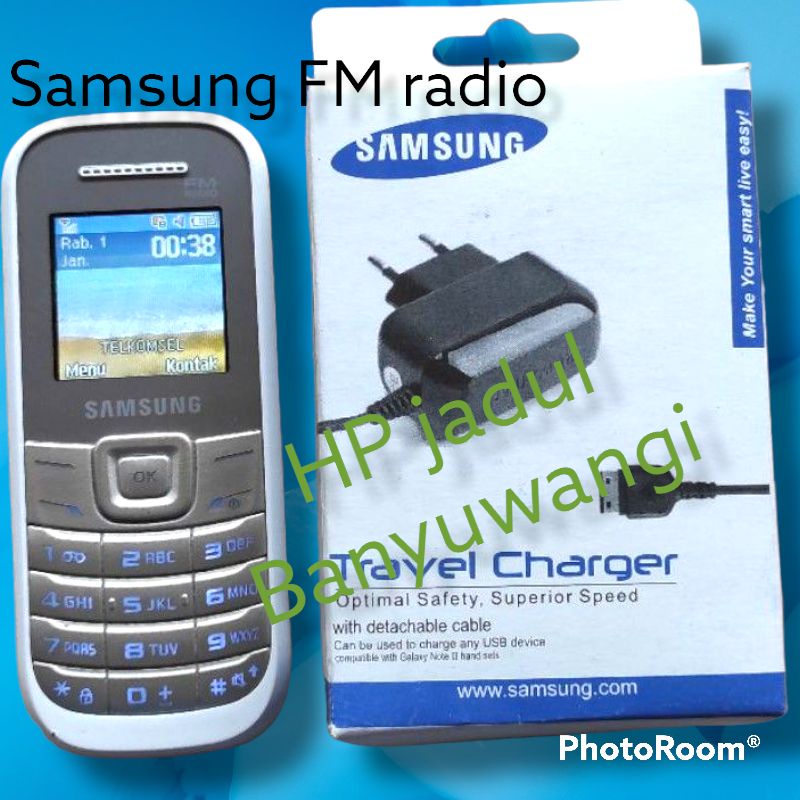 Jual Samsung FM radio HP baterai charge tinggal pakai | Shopee Indonesia