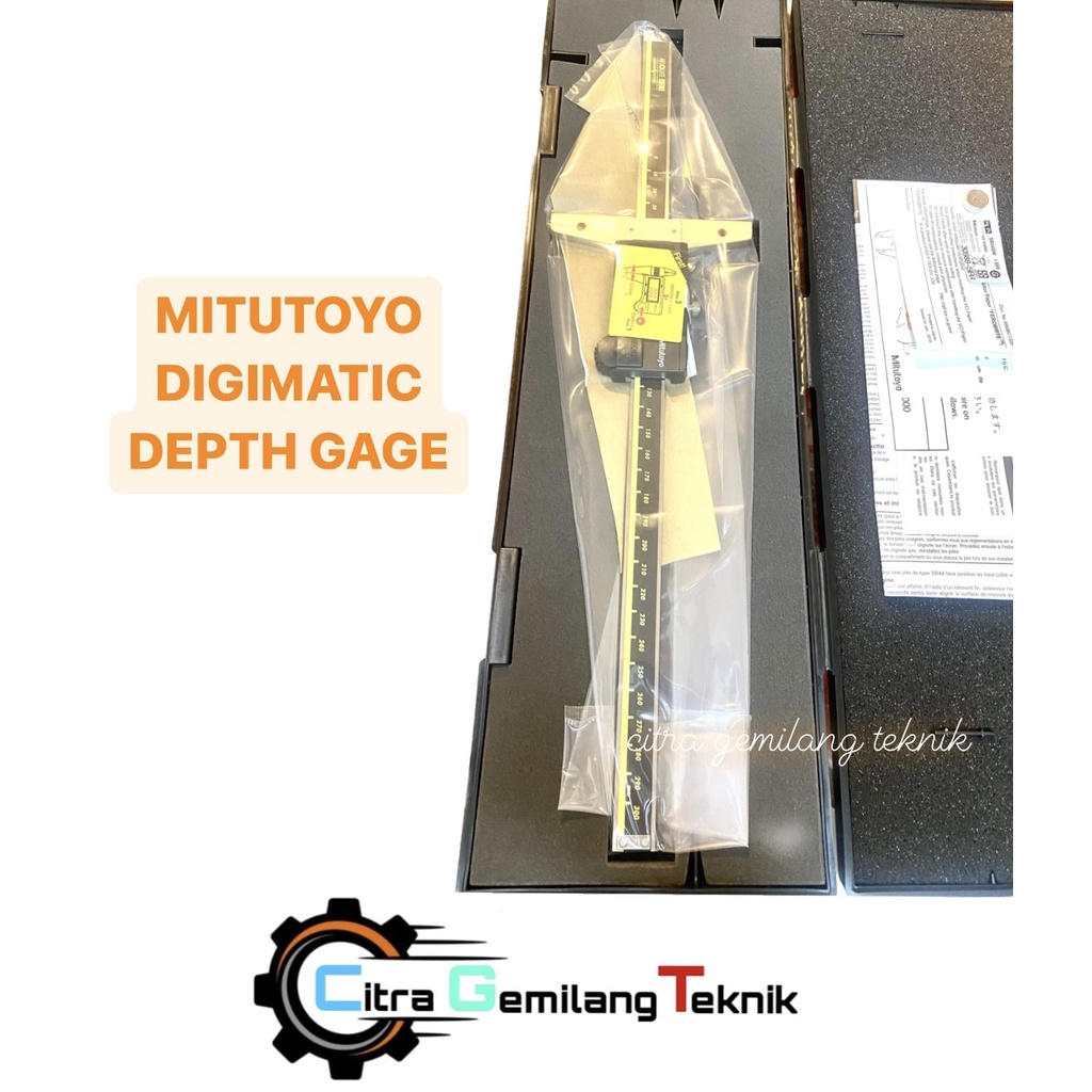 Jual Mitutoyo Digimatic Depth Gage 571-201-30/ alat ukur digimatic ...