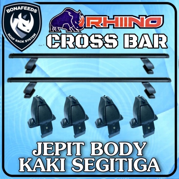 Jual Rhino Crossbar Jepit Body cross bar rhino | Shopee Indonesia