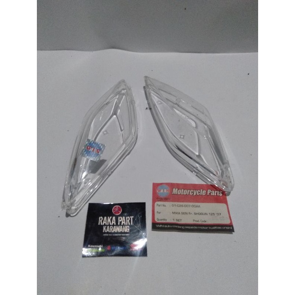 Jual mika sein sen riting depan kiri kanan suzuki new Shogun 125 | Shopee Indonesia