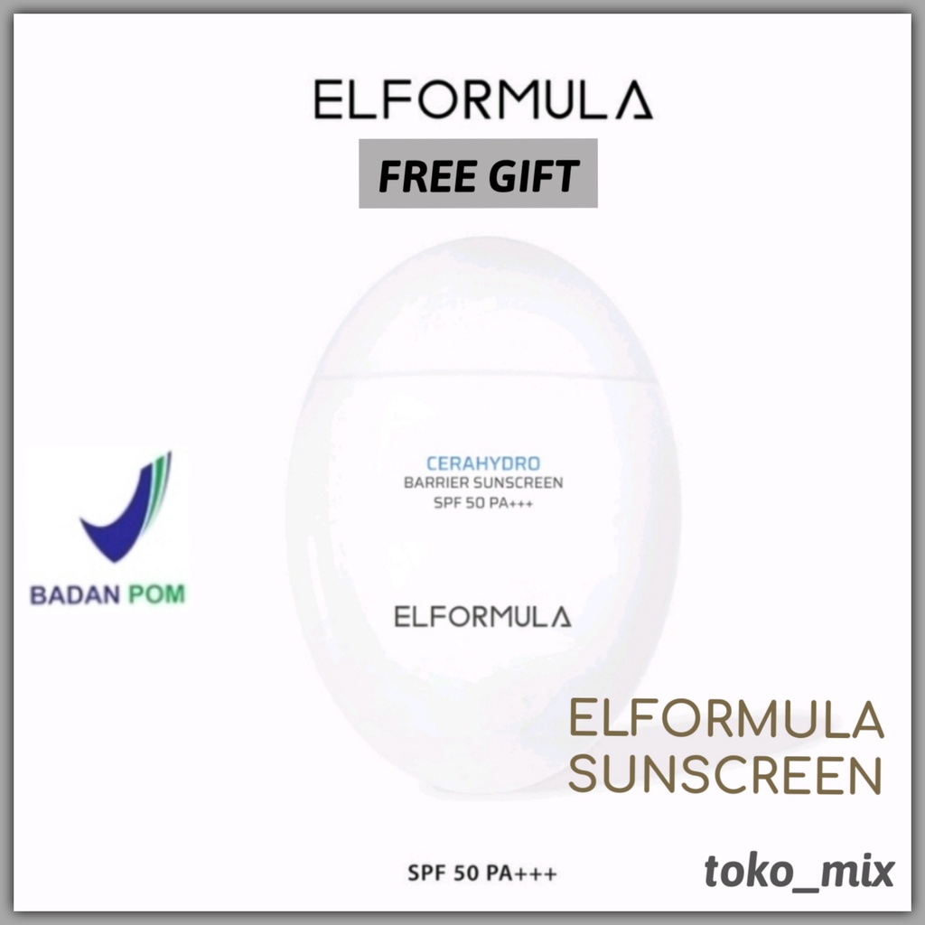Jual ELFORMULA Cerahydro Barrier Sunscreen SPF 50 PA+++ | Elformula ...