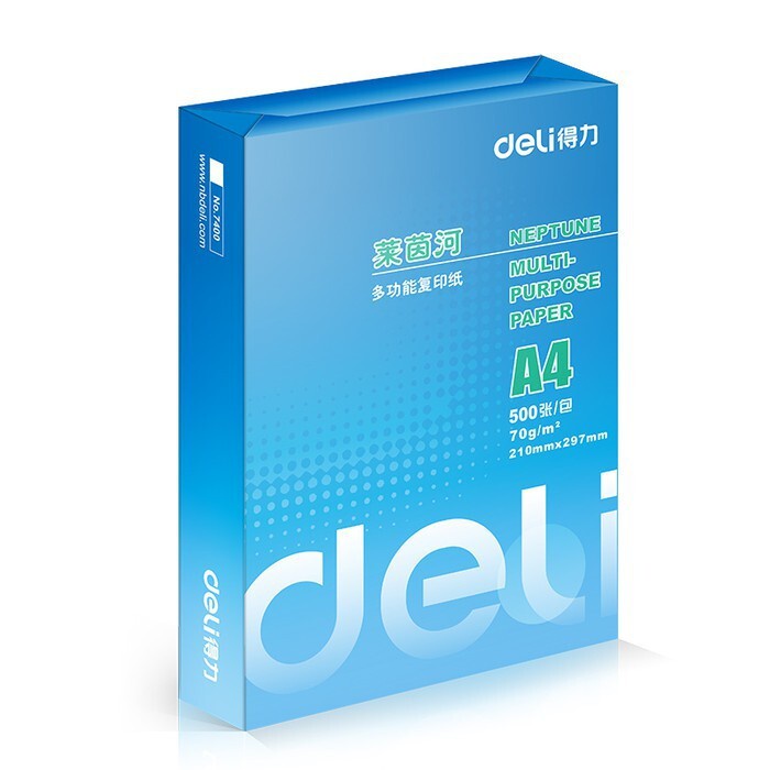 Jual KERTAS HVS DELI PAPER A4 75 GRAM / 70 GSM COPY PAPPER | Shopee ...