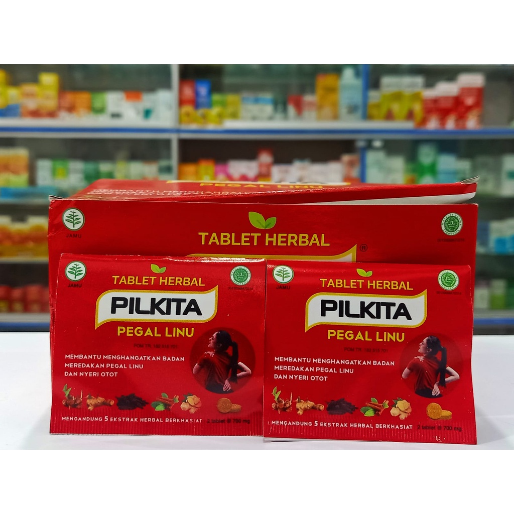Jual Pilkita 700mg 𝟏 𝐒𝐓𝐑𝐈𝐏 𝐈𝐒𝐈 𝟐 𝐊𝐀𝐏𝐋𝐄𝐓 - Obat Meredakan pegal linu ...