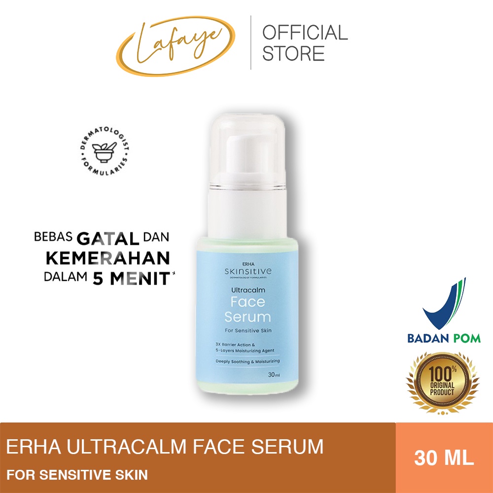 Jual ERHA Skinsitive Ultracalm Face Serum 30g - Serum Wajah Kulit ...