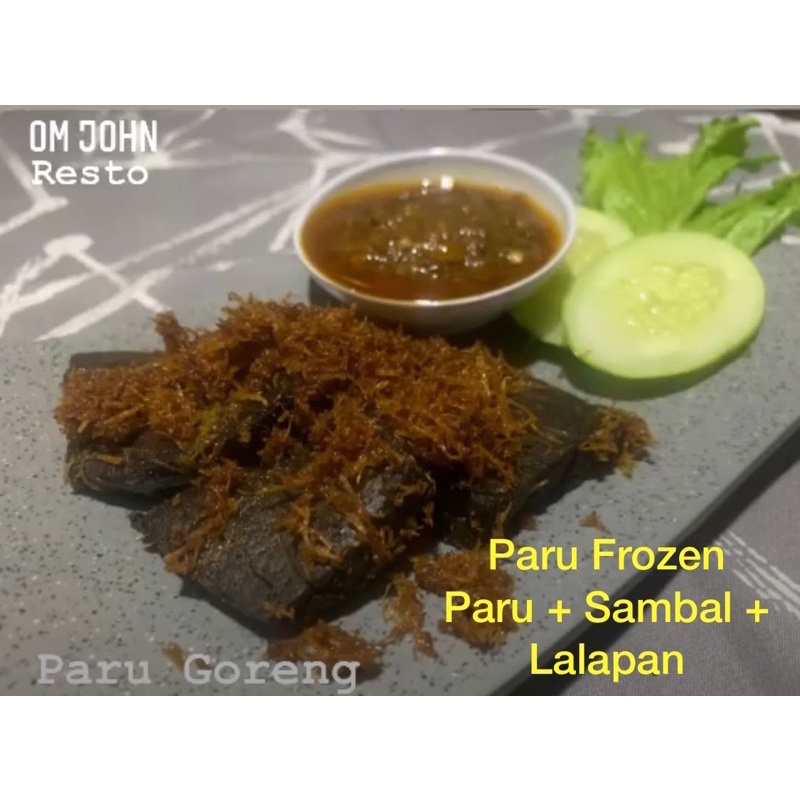 Jual Paru Goreng Kremes Rempah OM JOHN Resto Frozen | Shopee Indonesia
