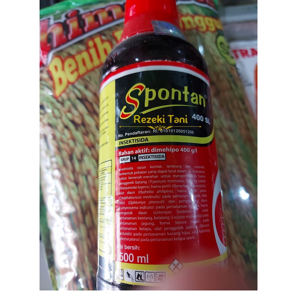 Jual Insektisida Spontan 500ml Mengatasi hama Kutu Wereng Coklat ...