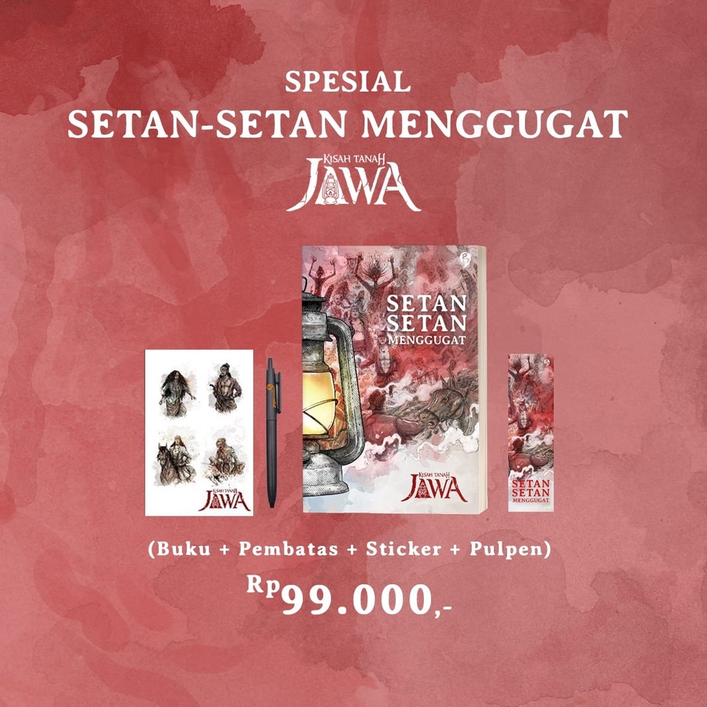 Jual Buku Setan Setan Menggugat - Kisah Tanah Jawa | Shopee Indonesia