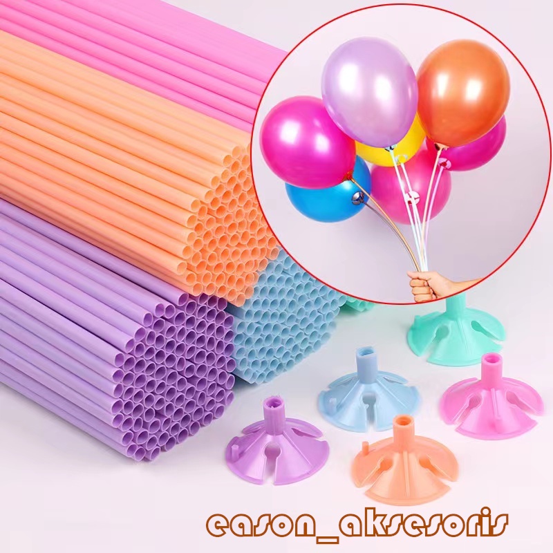 Jual Stik Balon / Gagang Balon / Pegangan Balon(1Pcs) balon huruf balon ...