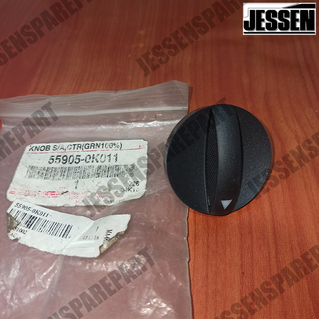 Jual Knob Knop Tombol Stelan Control AC Innova Hilux Fortuner 55905 ...