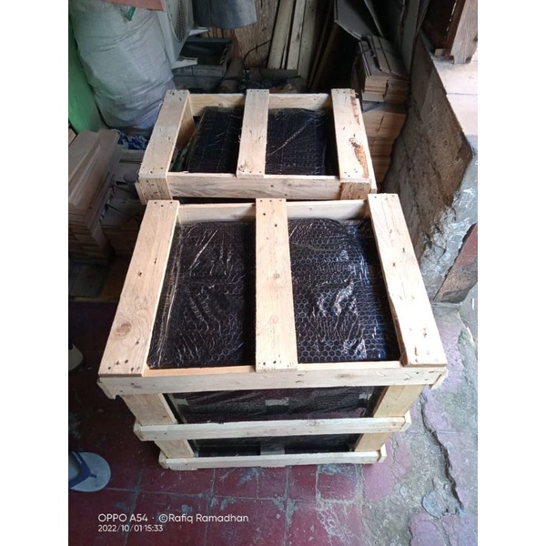 Jual peti palet kayu untuk tambahan pengaman botol,gelas mangkok ...