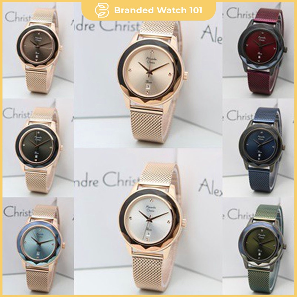 Jual ORIGINAL Jam Tangan Wanita Alexandre Christie AC 2908 / AC2908 ...