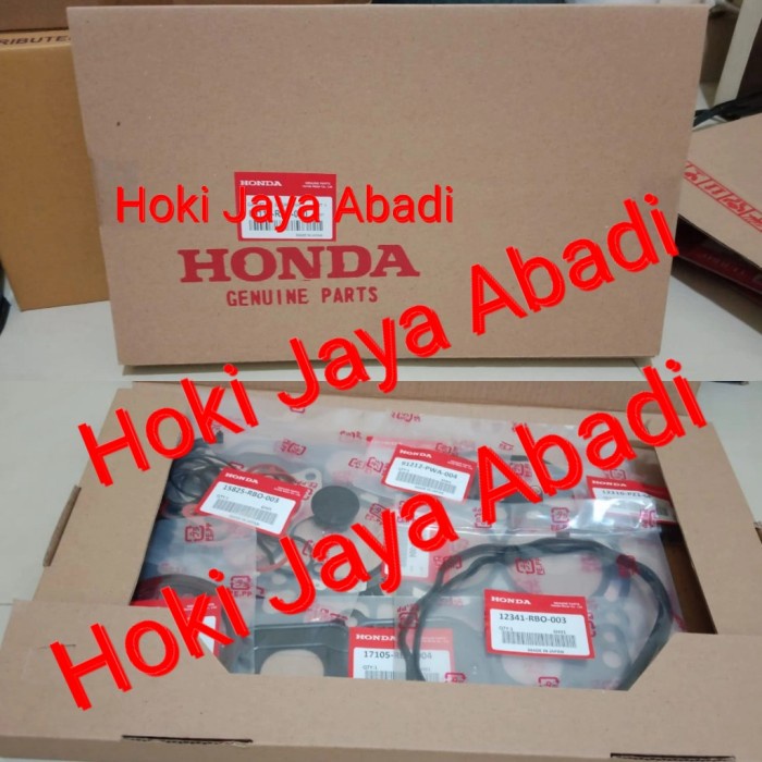Jual Packing Paking Gasket Full Set Honda Jazz RS GE8 Ori Made in JAPAN | Shopee Indonesia