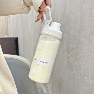 Jual [PSM] Botol Minum Aesthetic Water Bottle Termos Botol Doff Estetik ...