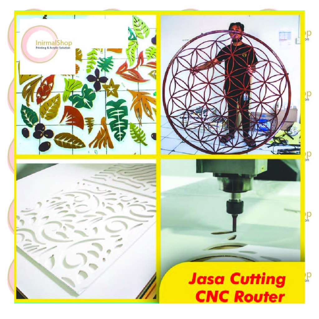 Jual Jasa Cutting Router CNC PVC/MDF/ACP/ KAYU/TRIPLEX/PLY/ACRYLIC ...