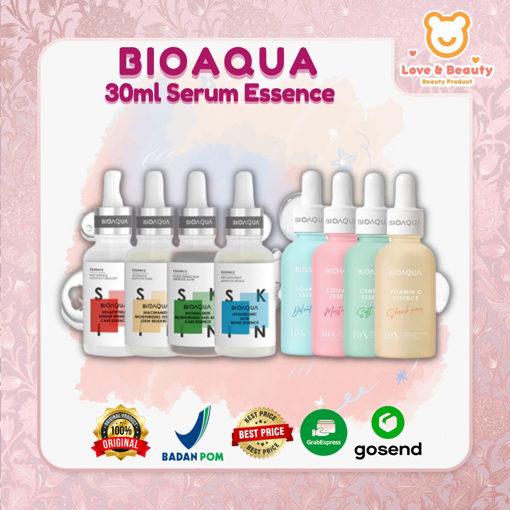 Jual BIOAQUA ESSENCE 30ML CENTELLA | COLLAGEN | NIACINAMIDE ...