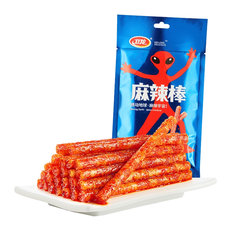 Jual Weilong Delicious stik pedas nostalgia masa kecil makanan ringan ...