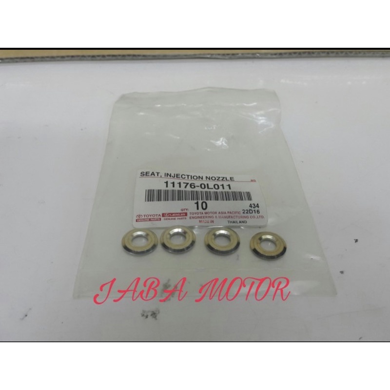 Jual Seal Nozzle injector-ring plat Injektor Innova-Hilux-Fortuner 2kd ...