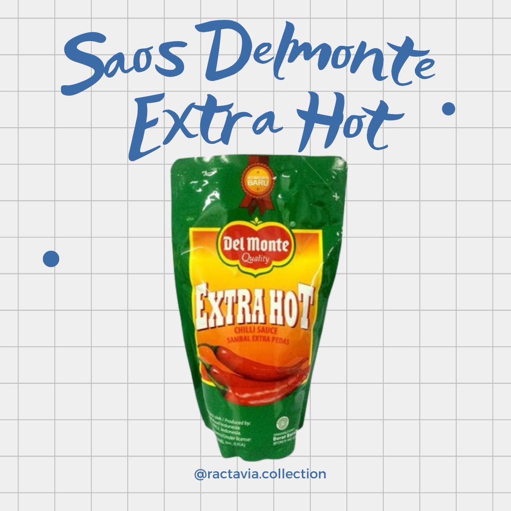 Jual SAOS DELMONTE EXTRA HOT 1 KG | Shopee Indonesia