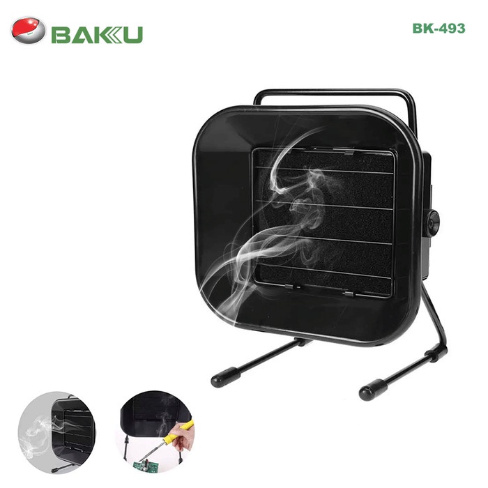 Jual Industrial Fan Baku Bk-493 Smoke Absorber Quick Extractor Exhaust ...