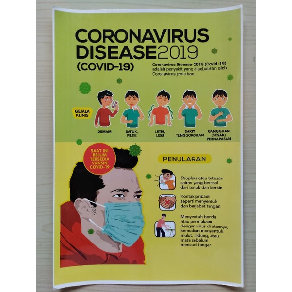 Jual Poster Coronavirus Disease 2019 | Shopee Indonesia