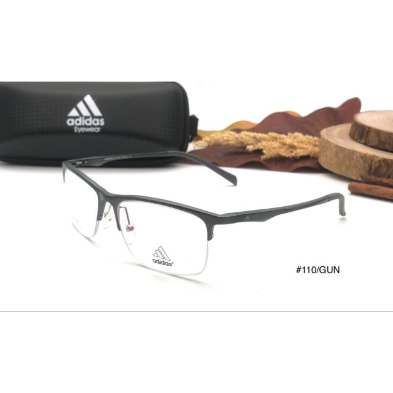 Jual Kacamata Frame Pria Titanium Carbon Half Adidas RX110-s55 Elegan ...