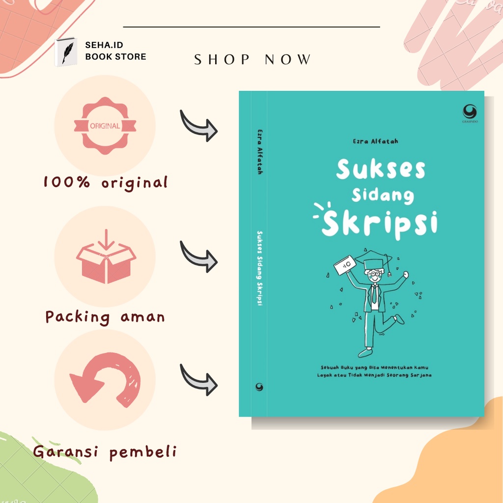 Jual Buku Sukses Sidang Skripsi (S3) - Ezra Alfatah [ORIGINAL] | Shopee Indonesia
