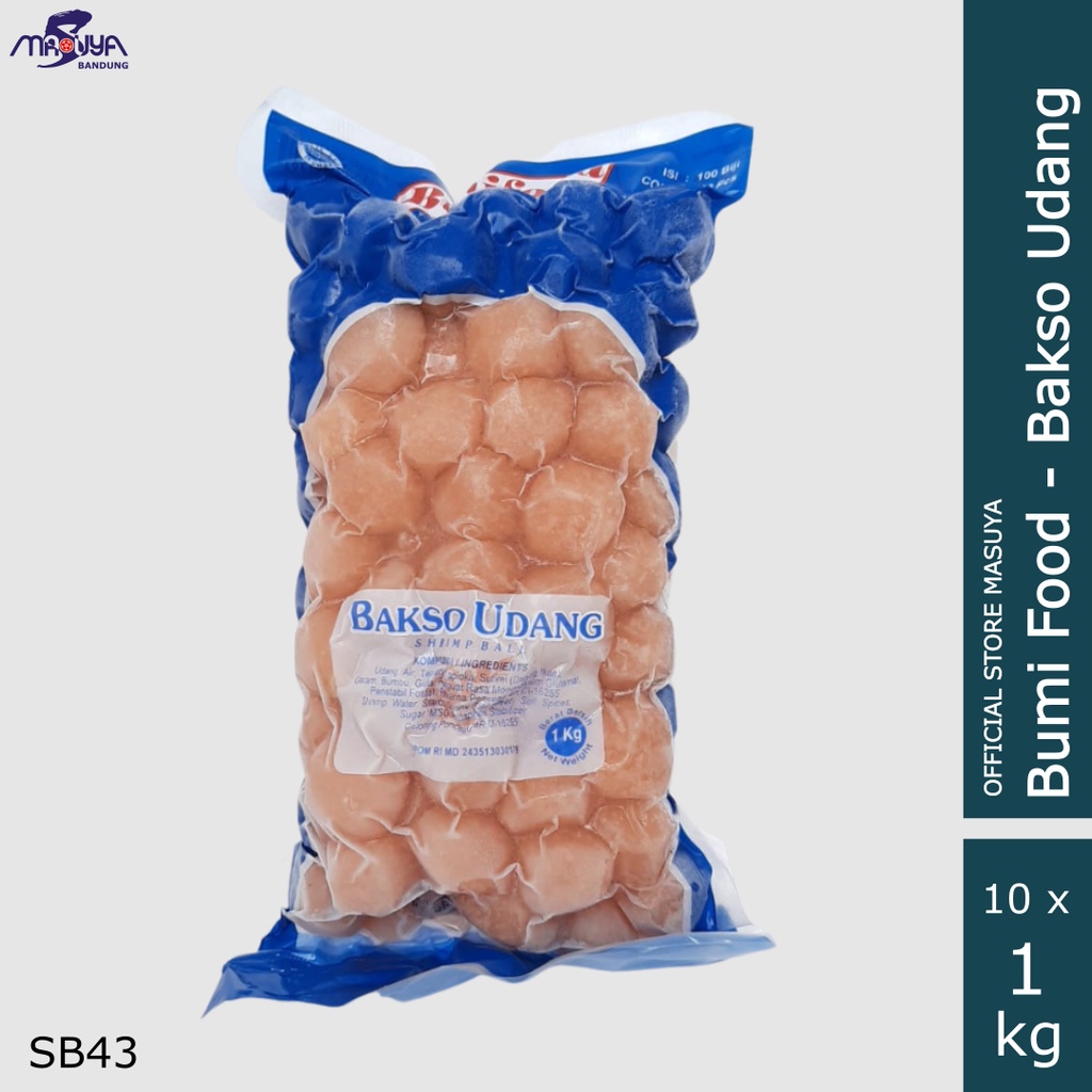 Jual Bakso Udang Bumifood 1 kg | Shopee Indonesia