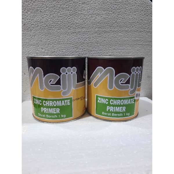 Jual MEIJI ZINCHROMATE 1KG ANTI KARAT ZINC CHROMATE PRIMER ABU PUTIH ...