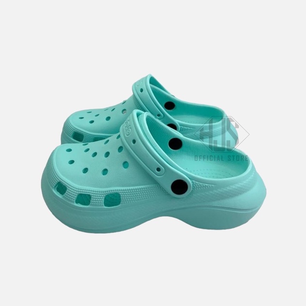 Jual Sandal Wanita Slip On Baim Fuji Polos Viral Jibbitz Sandal CROCS ...