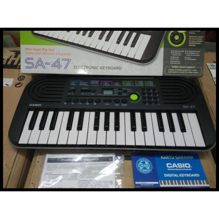 Jual Keyboard Piano Casio Sa47 Original Keyboard Digital Mini Casio Sa ...