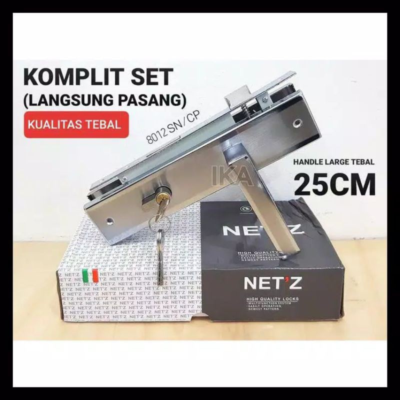 Jual Handle Pintu Tipe Engkol / Slot Kunci Pintu Set Besar NETZ , Kotak ...